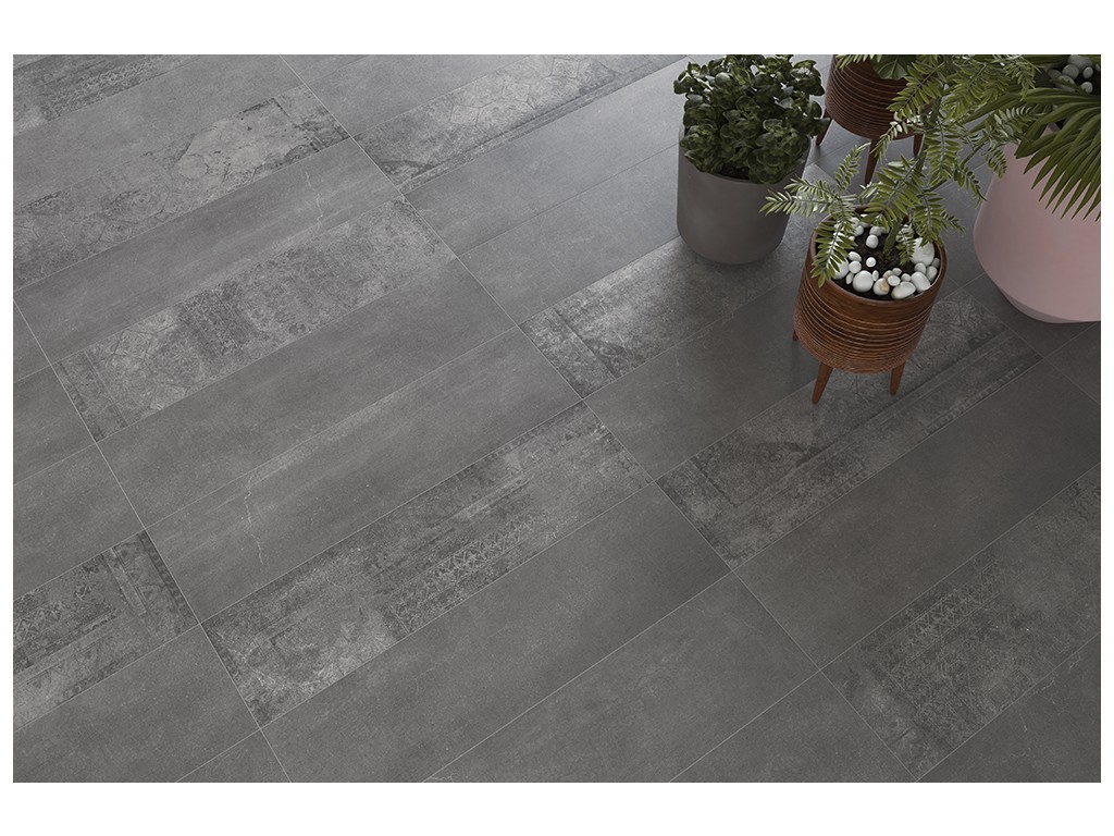 💎Indore Grey 9x36 Porcelain Tile 🏷 | The Flooring District