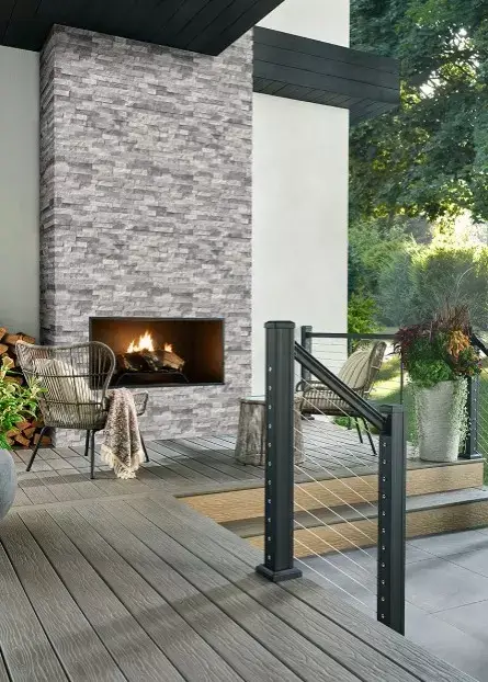 💎Alaska Gray Panel L Corner | Stacked Stone - Rockmount 🏷 | The ...