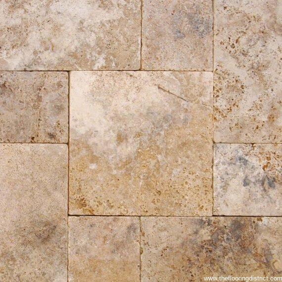 💎Walnut Rustico 10 Kits Pattern Paver | Pavers & Copings - Natural Stone 🏷