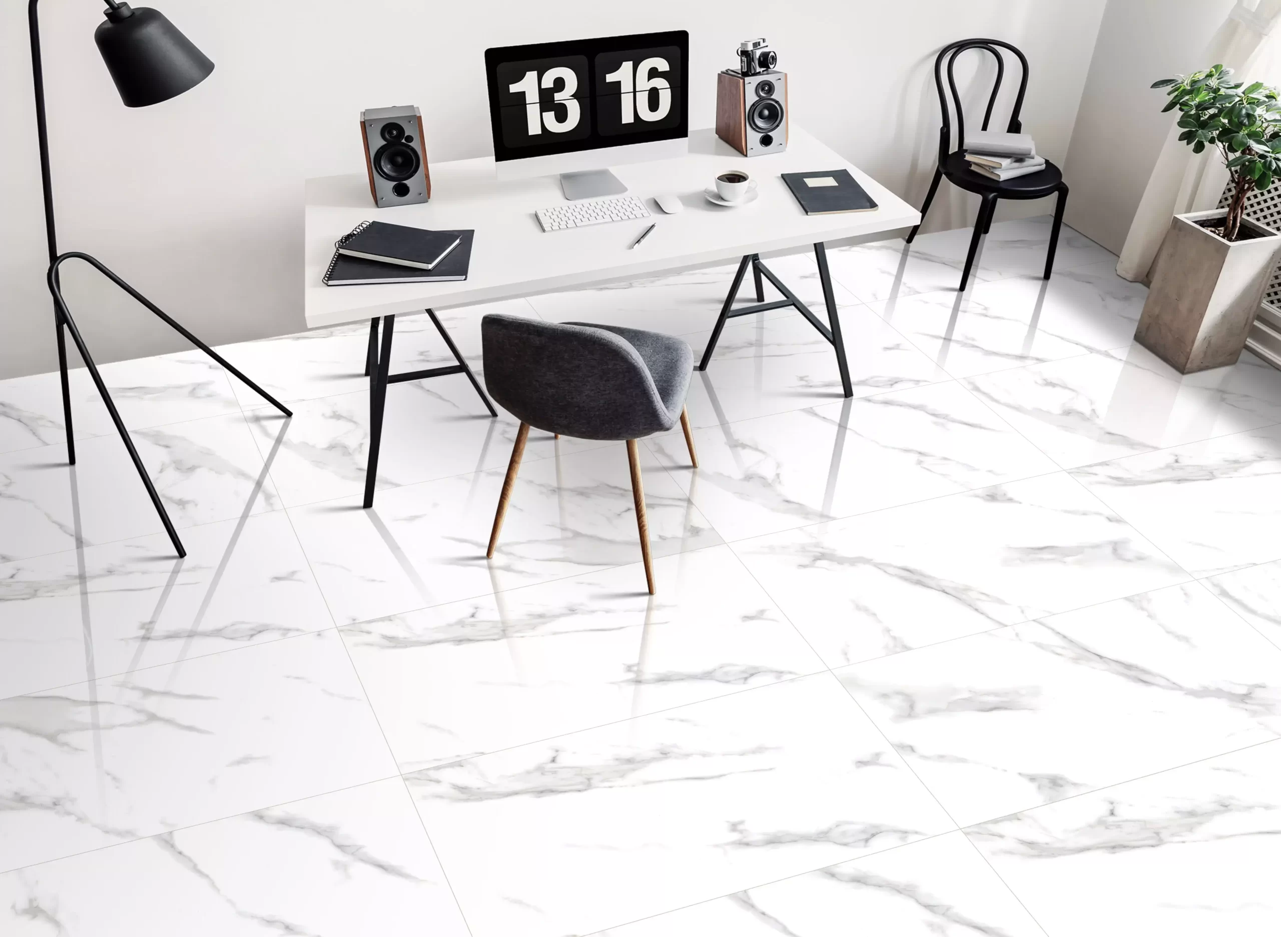 💎Matrix Statuario 24x24 and 24x48 Marble Look Porcelain Tile 🏷 | The ...
