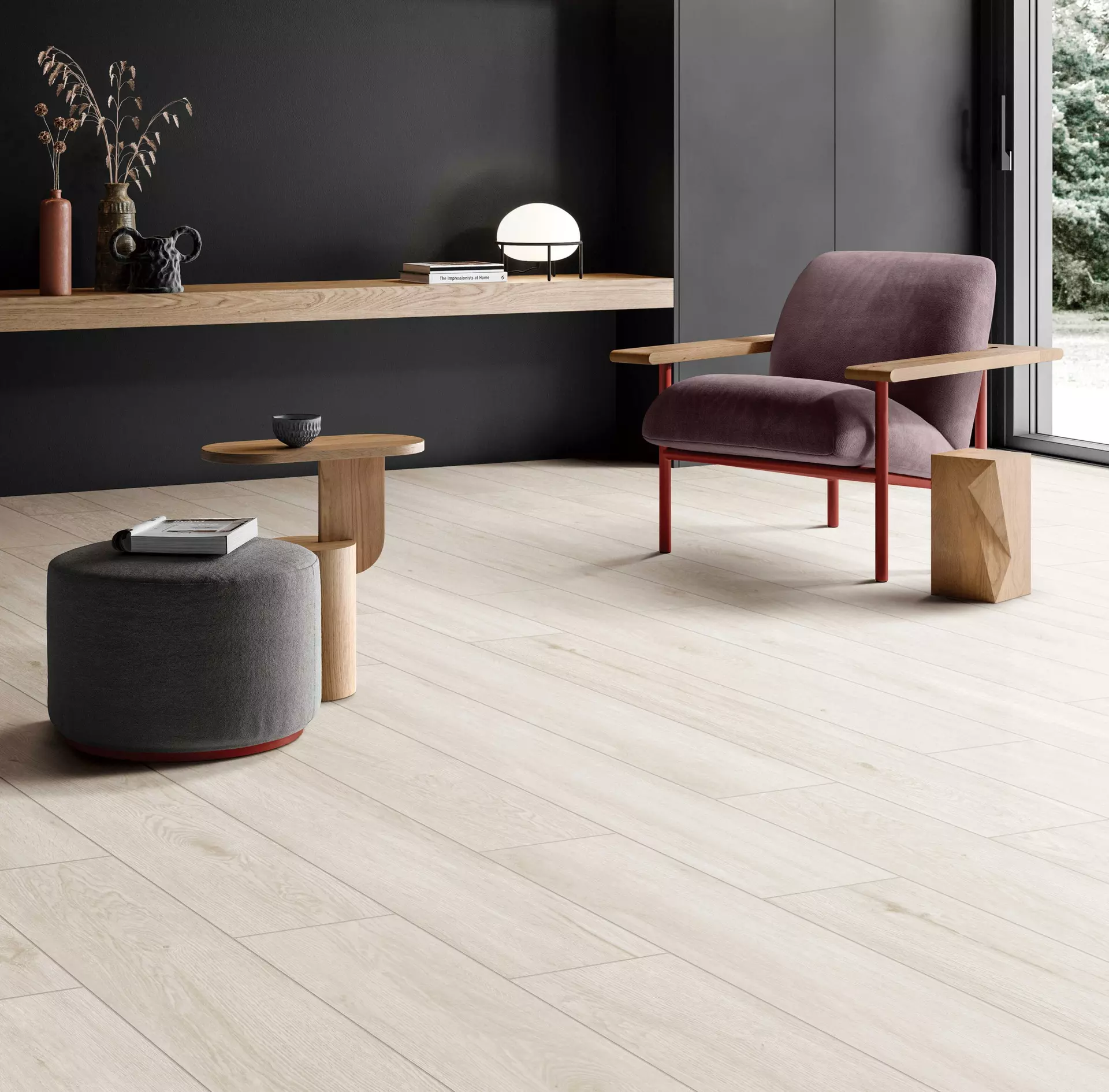 💎Tree Blanco Porcelain Wood Plank Tile 🏷 | The Flooring District