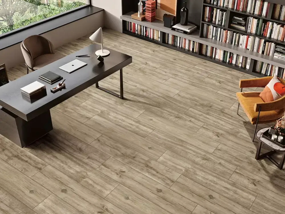 💎Wild Beige Porcelain Wood Plank Tile 🏷 | The Flooring District