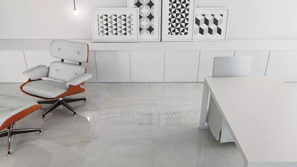 💎Onix Grey Polished Marble Porcelain Tile 🏷 | The Flooring District