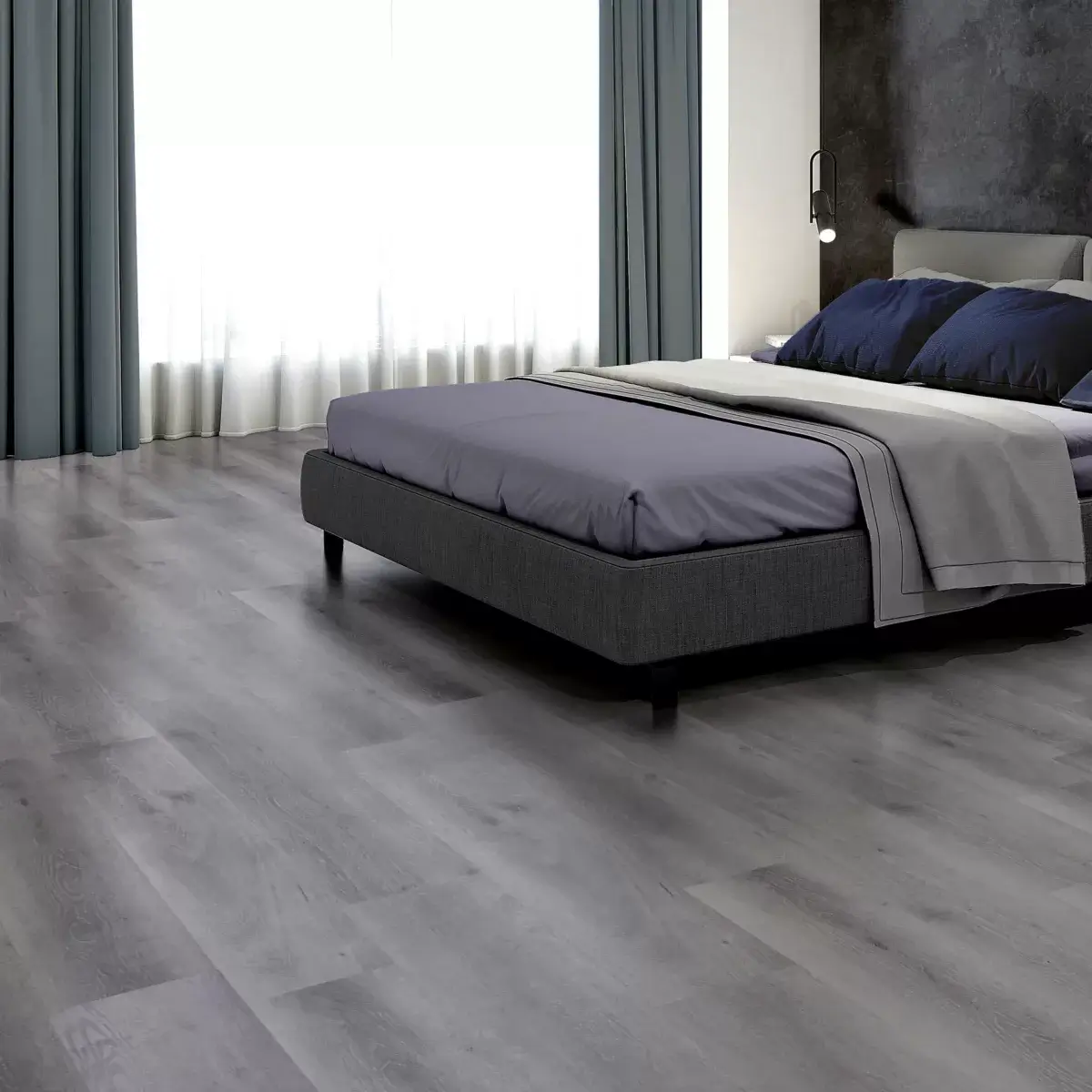 💎Metal Gray SPC Vinyl Flooring 🏷 | The Flooring District