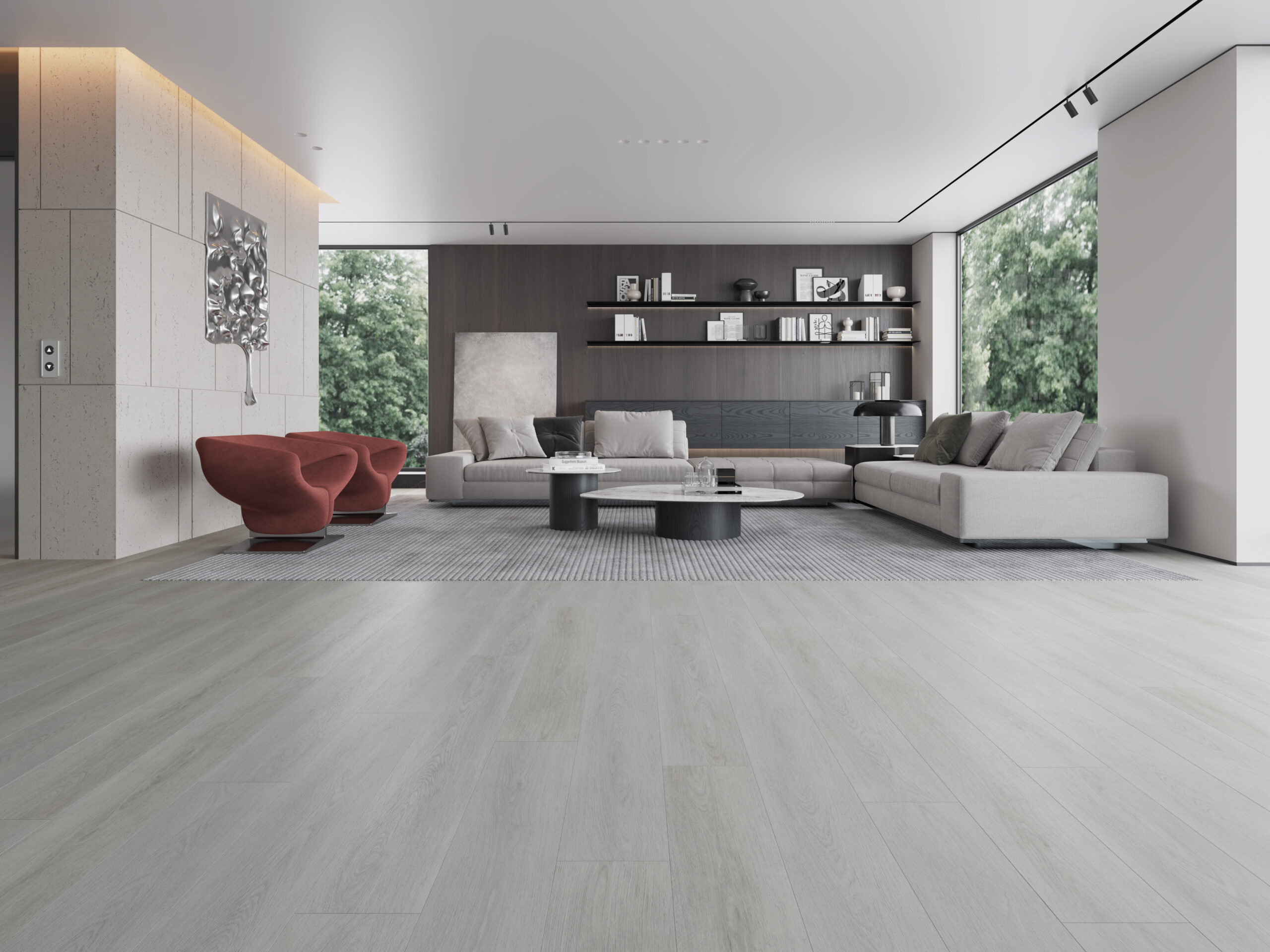 💎White High Quality SPC Vinyl Flooring (PROJECT COLLECTION) 🏷 | The ...