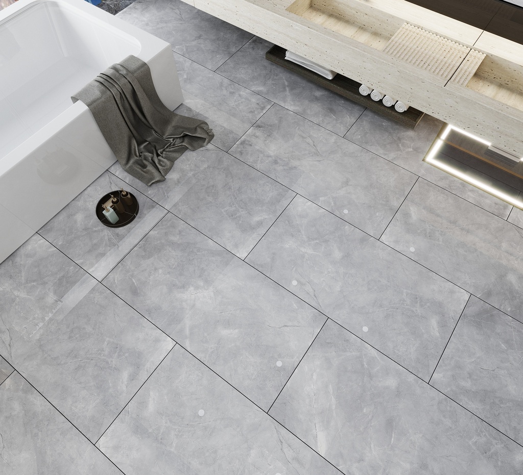 💎Pulpis Grey Matte Porcelan Tile 24x48 🏷 | The Flooring District