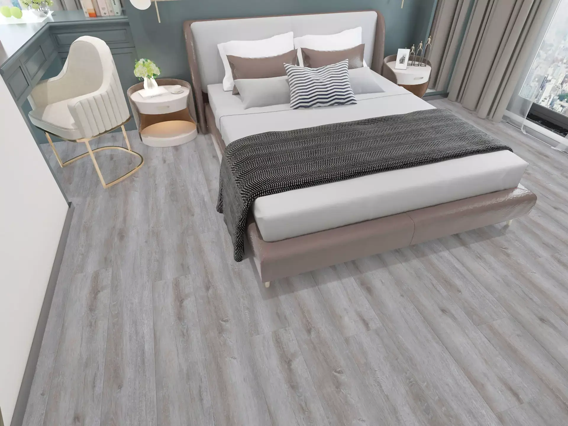 💎Amazon Grey Luxury Vinyl Flooring 🏷 | The Flooring District