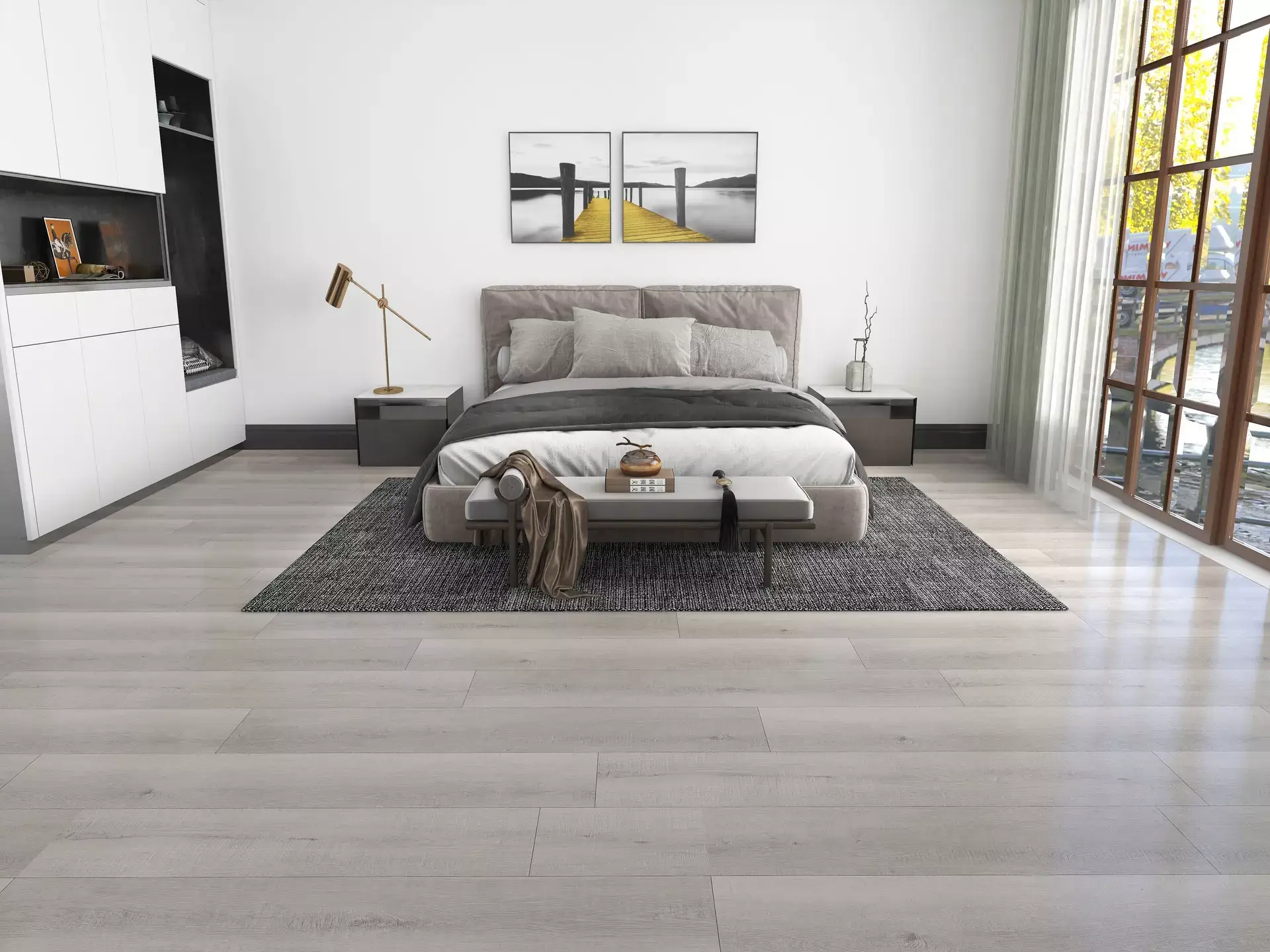 💎Amazon Silver Luxury Vinyl Flooring 🏷 | The Flooring District