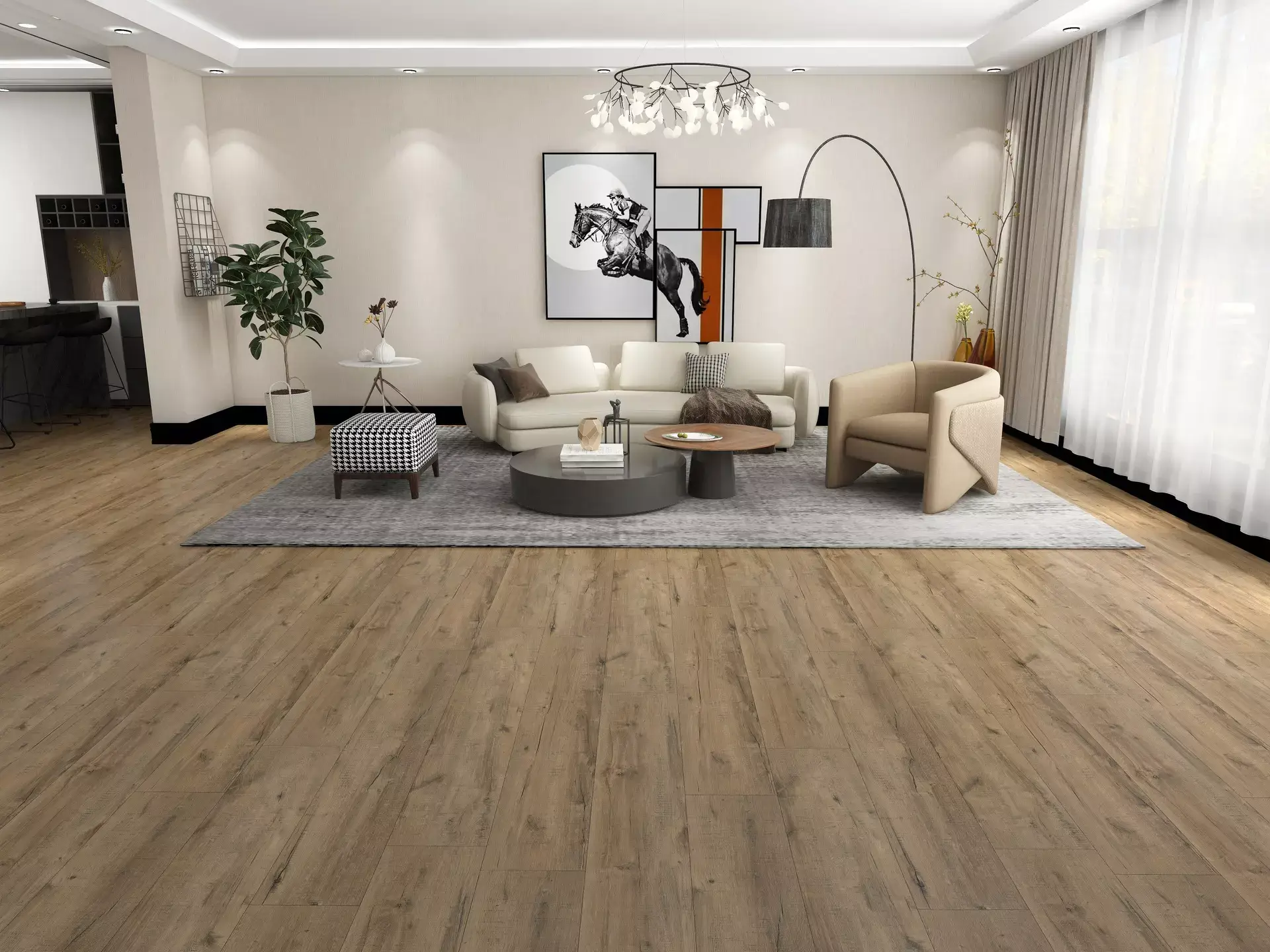 💎Amazon Taupe Luxury Vinyl Flooring 🏷 | The Flooring District